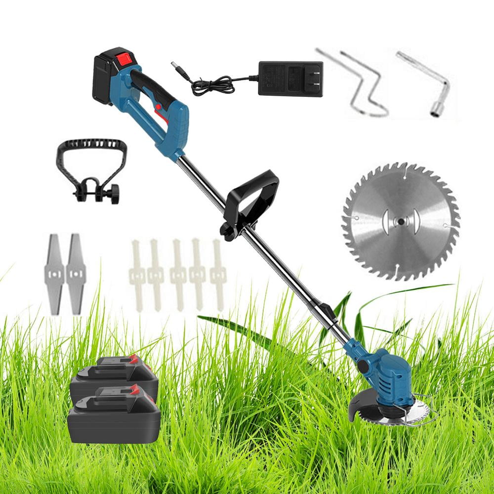 Gonipol Cordless Lawn Trimmer Handheld Trimmers Electric Mower Portable ...