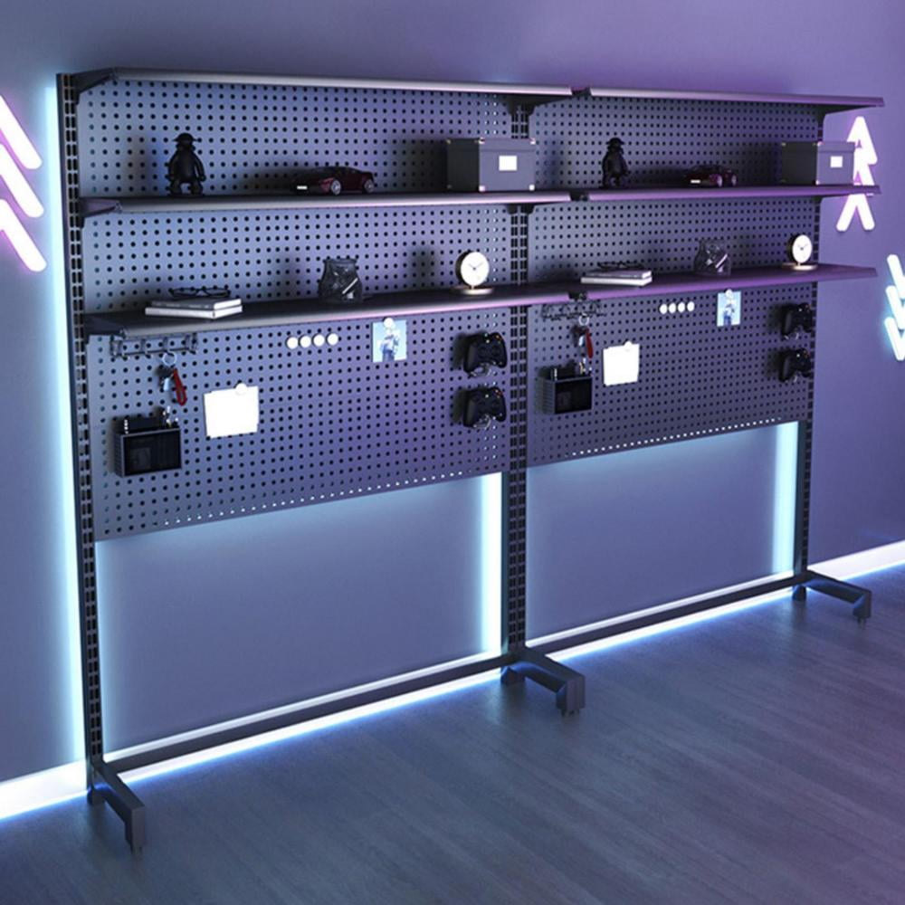 Gonipol Desktop Pegboard Table Top Peg Board Display Desktop Organizer ...