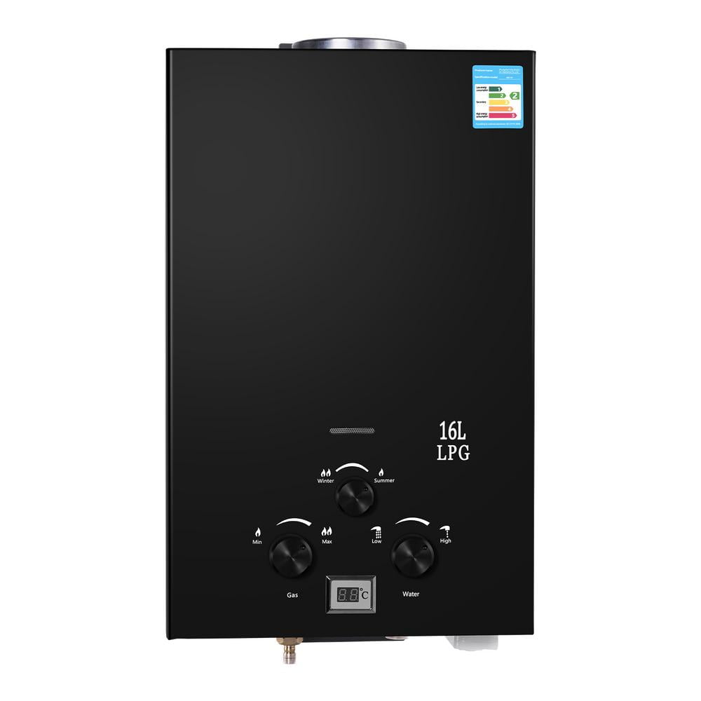 Gonipol Electric Water Heater Fast Heating Camping Water Heater ...