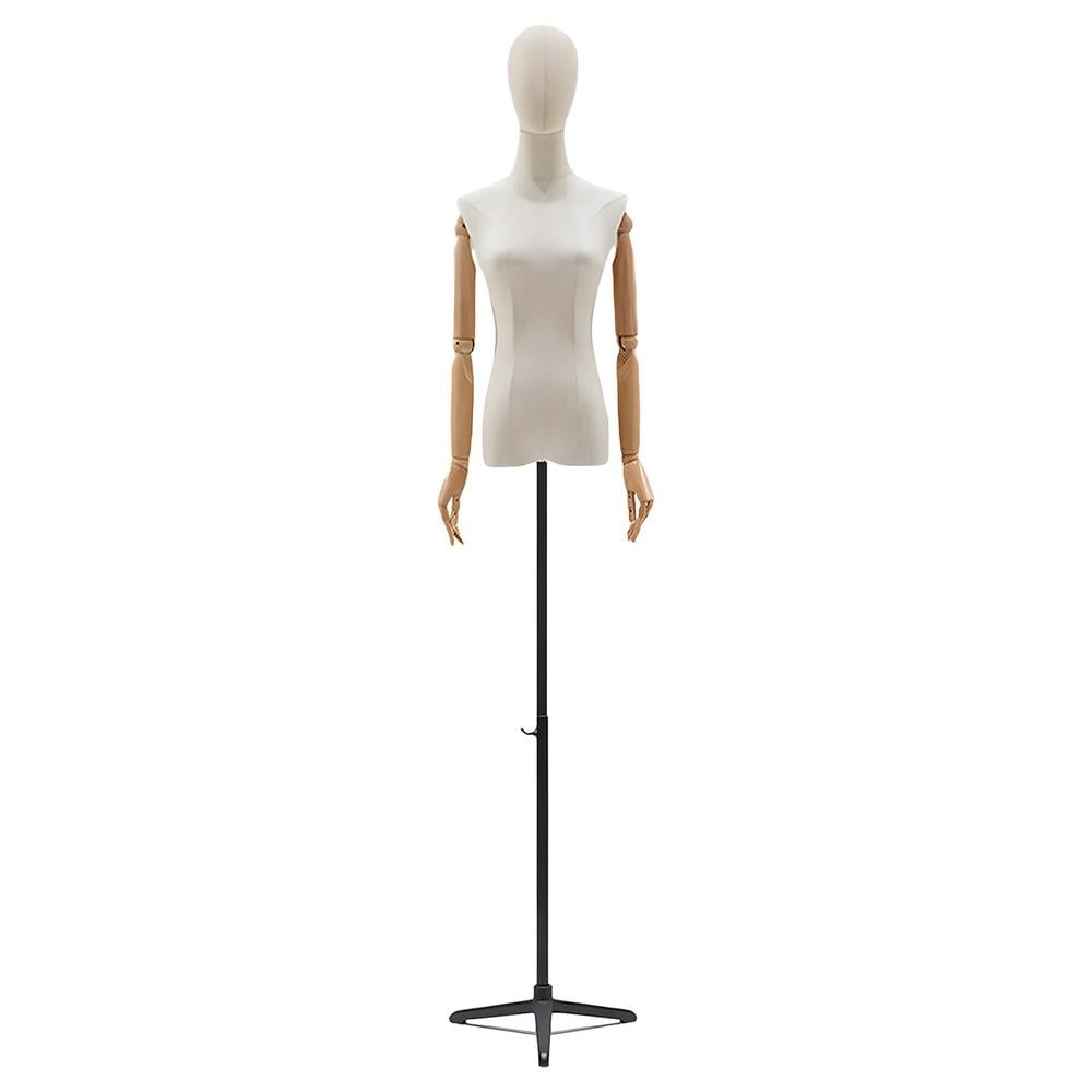 Gonipol Female Mannequin Torso Dress Form Portable Display Mannequin ...