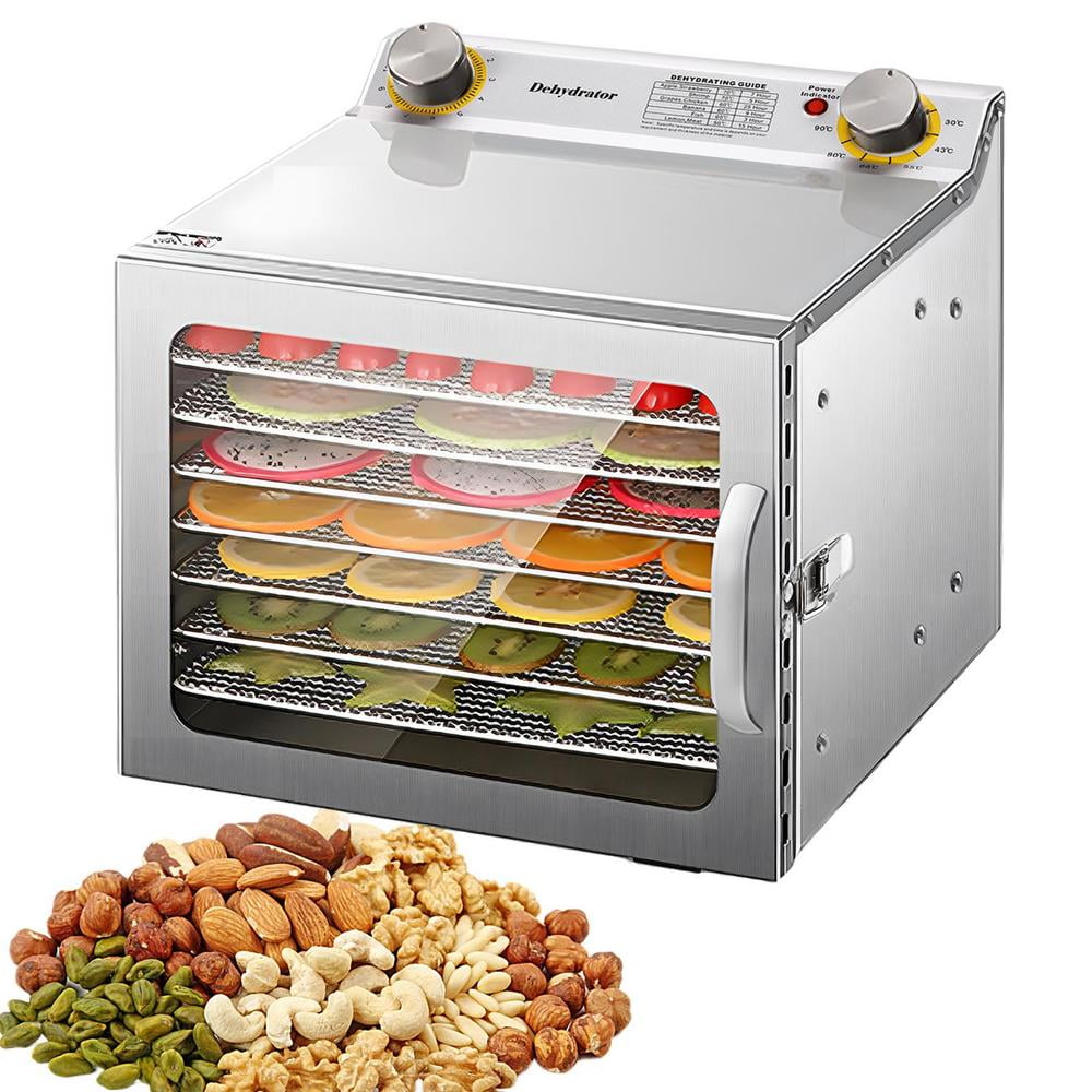Gonipol Dehydrator Machine Large Capacity 8 Tray Food Dehydrated ...