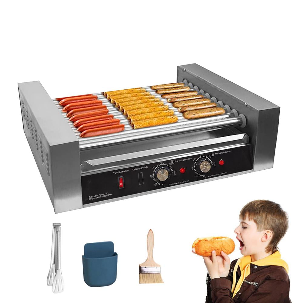Gonipol Hot Dog Roller Machine 10 Rollers Sausage Grill Cooker Non ...