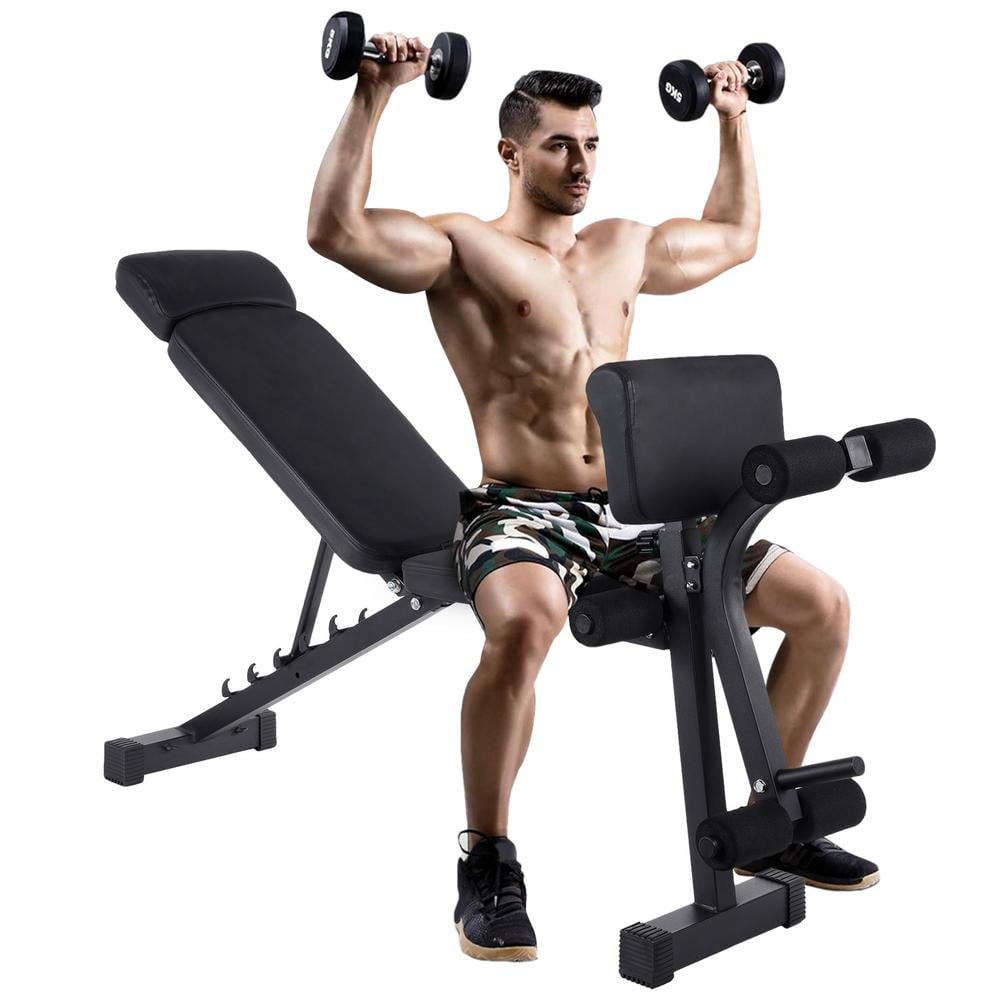 Gonipol Incline Decline Workout Bench Full Body Strength Training ...