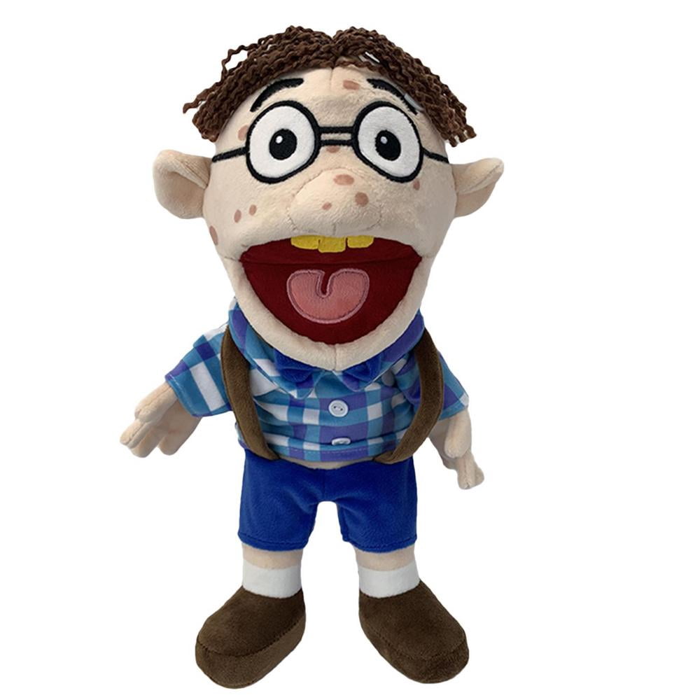 Gonipol Jeffy Puppet Plush Toy, Unique Hand Puppet,15.7in Jeffy Hat ...