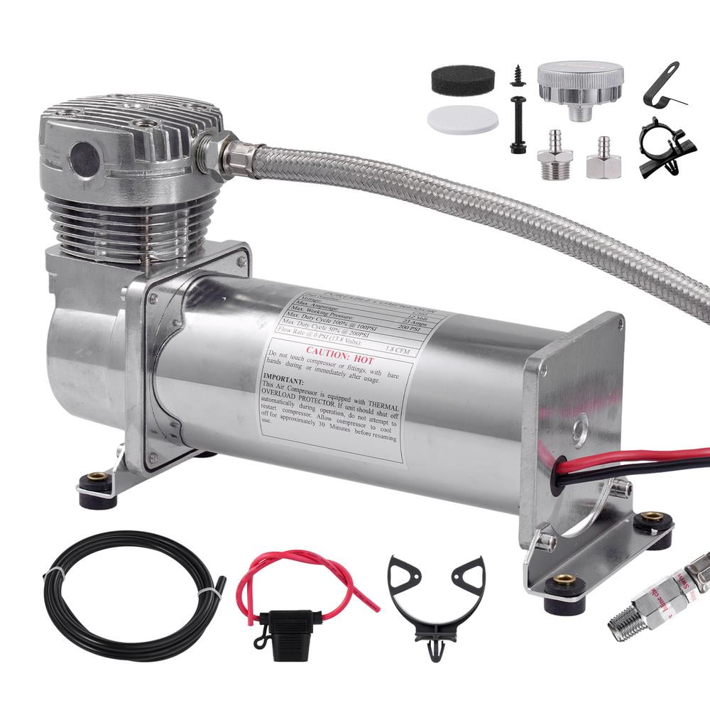 Gonipol Garage Air Compressor 200 PSI Air Ride Horn Suspension ...
