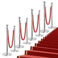 Gonipol Red Carpet Post and Ropes Stainless Steel Barriers for Crowd ...