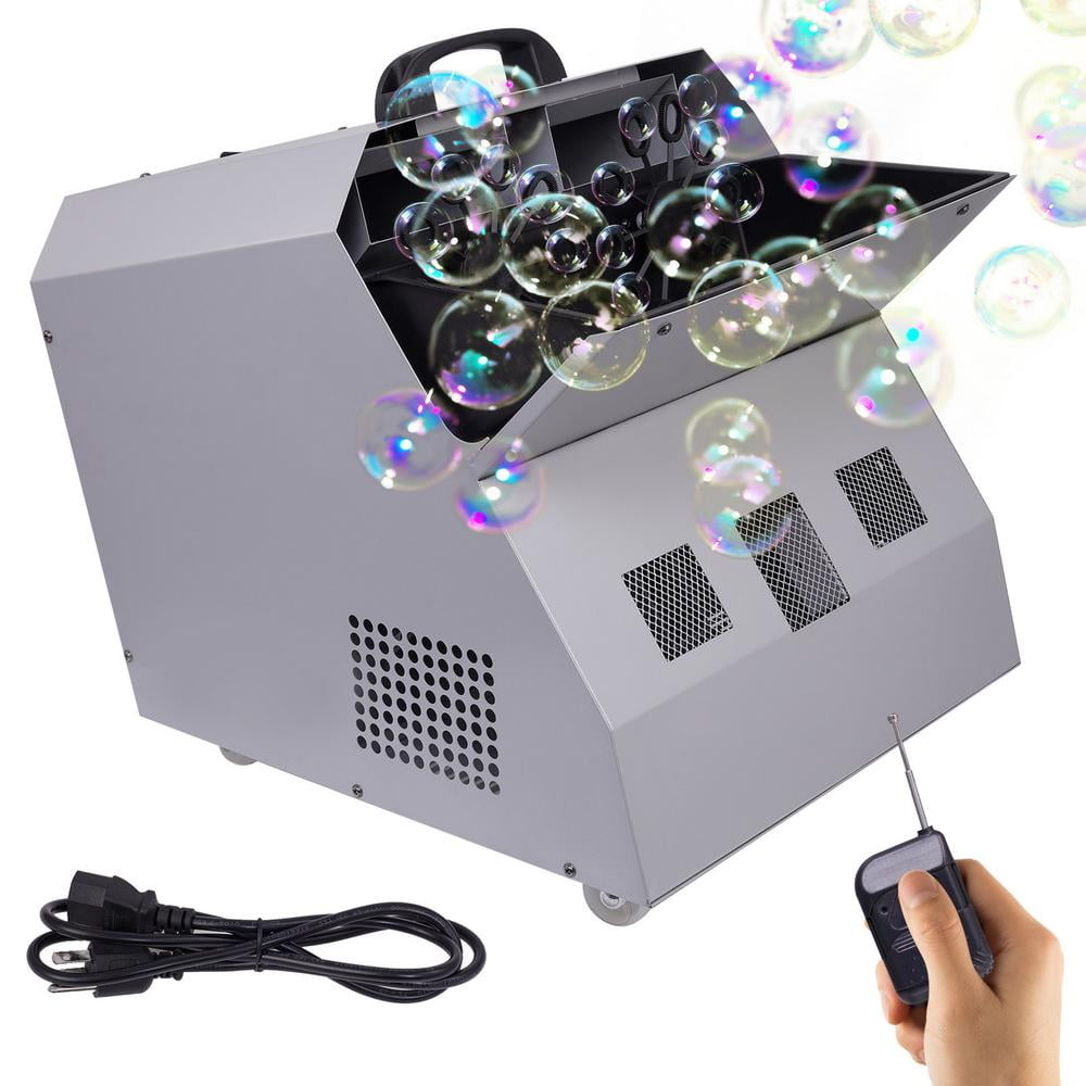 Gonipol Bubble Blower Machine 500W Two-wheel Stage Bubble Machine ...
