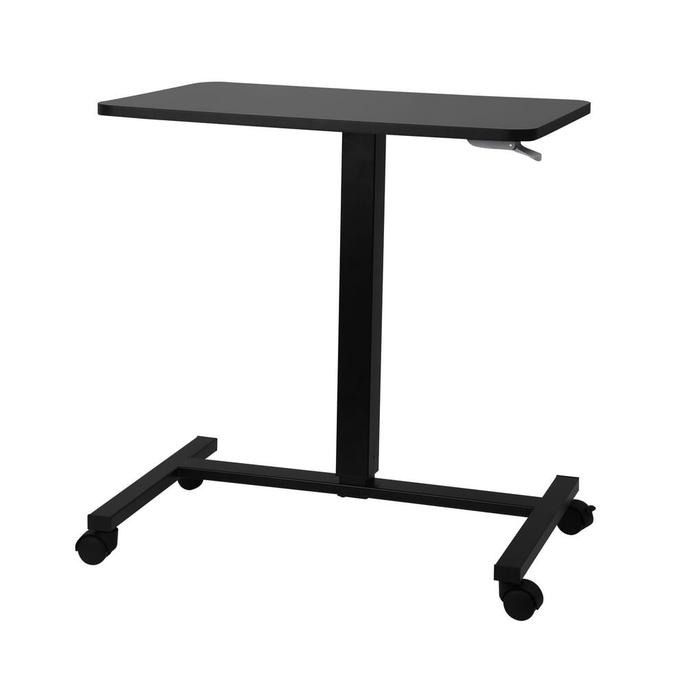 Gonipol Rolling Desk Adjustable Height Portable Mobile Standing Desk ...