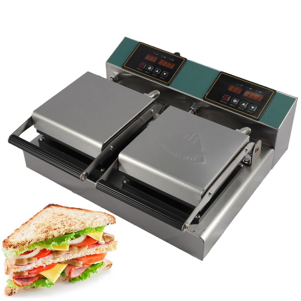 Gonipol Sandwich Press 2000W Double Toaster Grill Sandwich Maker Hot ...