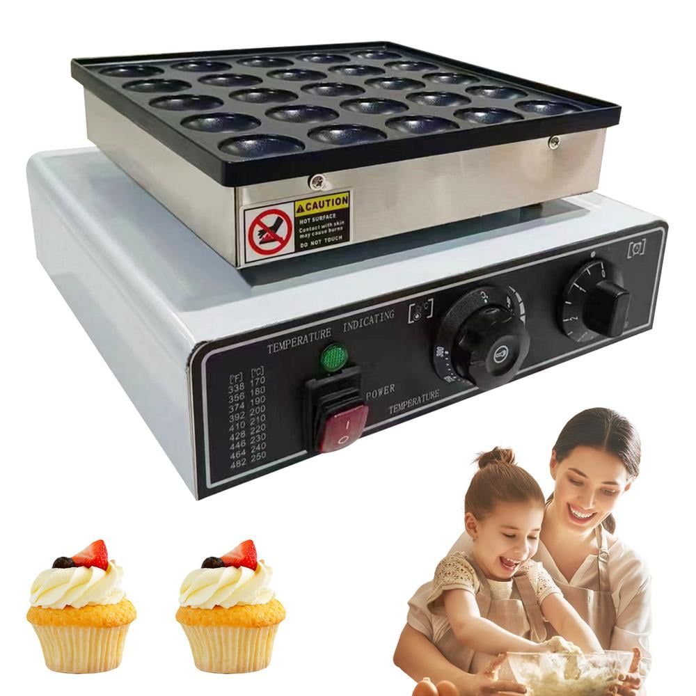 Gonipol Waffle Makers Mini Pancakes Maker Machine With Non Stick Plates ...