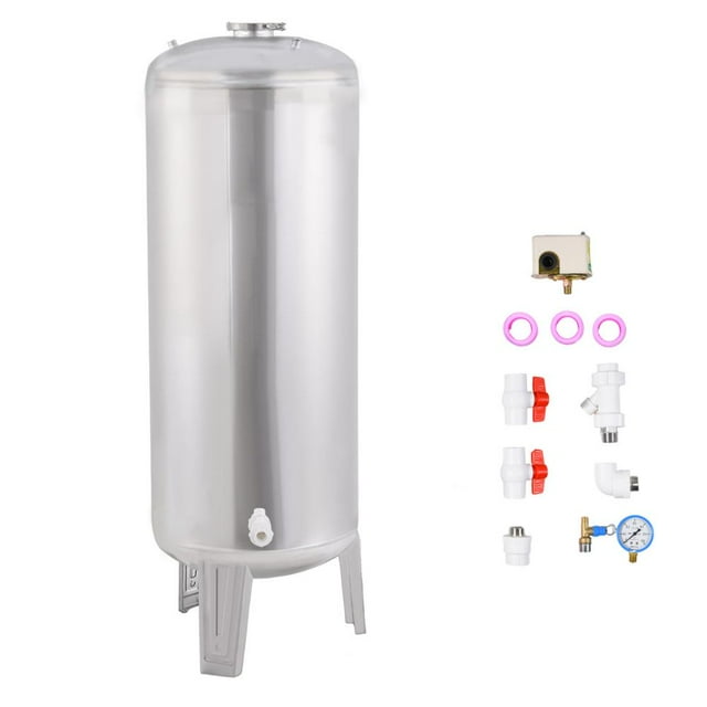 Gonipol Water Pressure Tanks 200L Stainless Steel Industrial ...