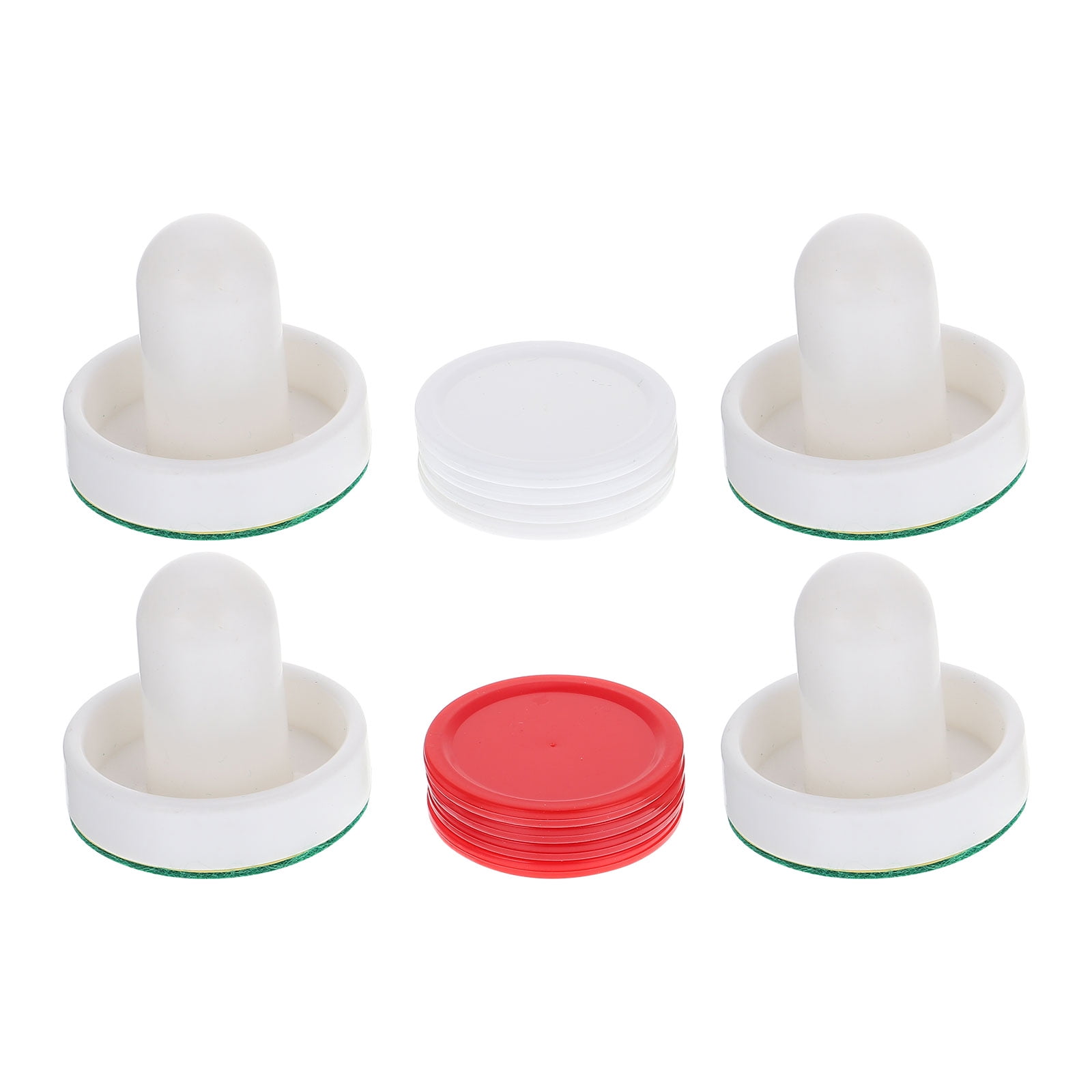 Gonyden 2 Sets Table Pushers Pucks Air Hockey Pucks Replacement Round ...