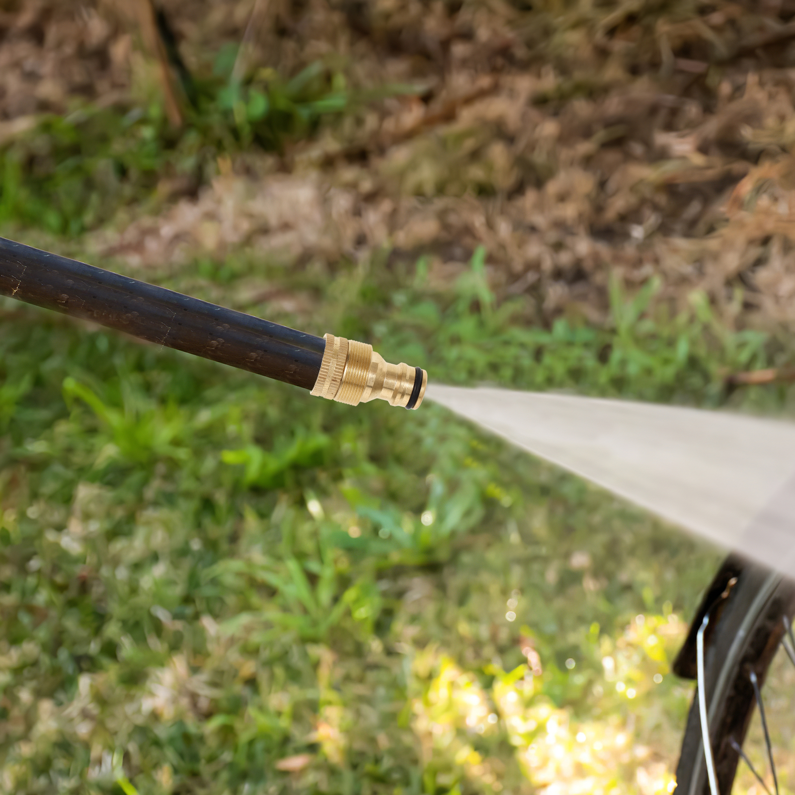 Gonyden Brass Hose Quick Connect Garden Hose Tap Connector 1/ 2 Inch to ...