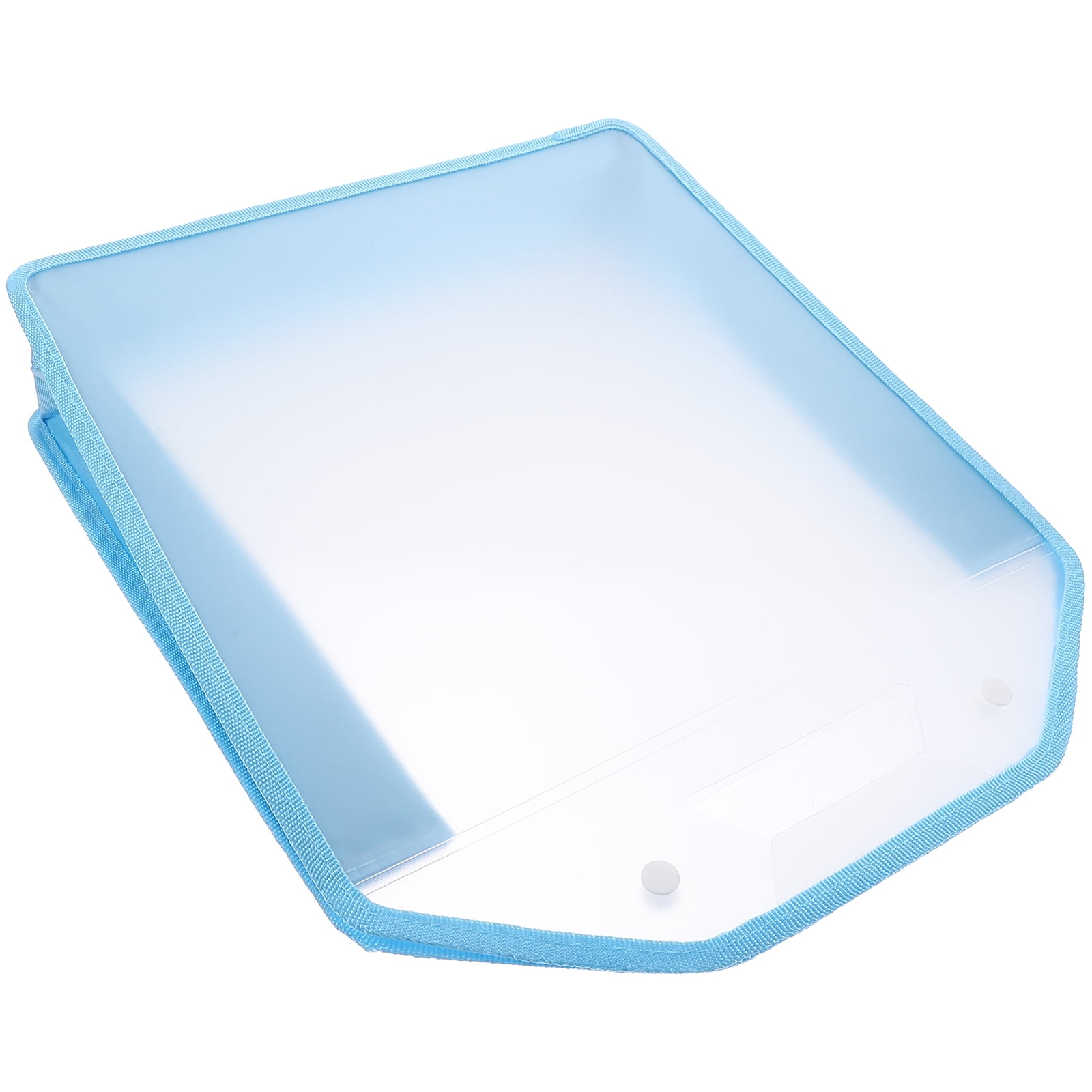 LEDMOMO Sorting File Bag Document Folder With Zipper Sky-Blue 1Set 15 ...