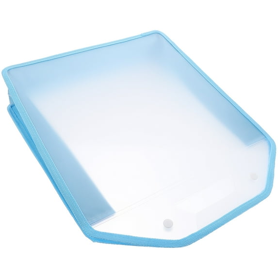 LEDMOMO Sorting File Bag Document Folder With Zipper Sky-Blue 1Set 15 ...