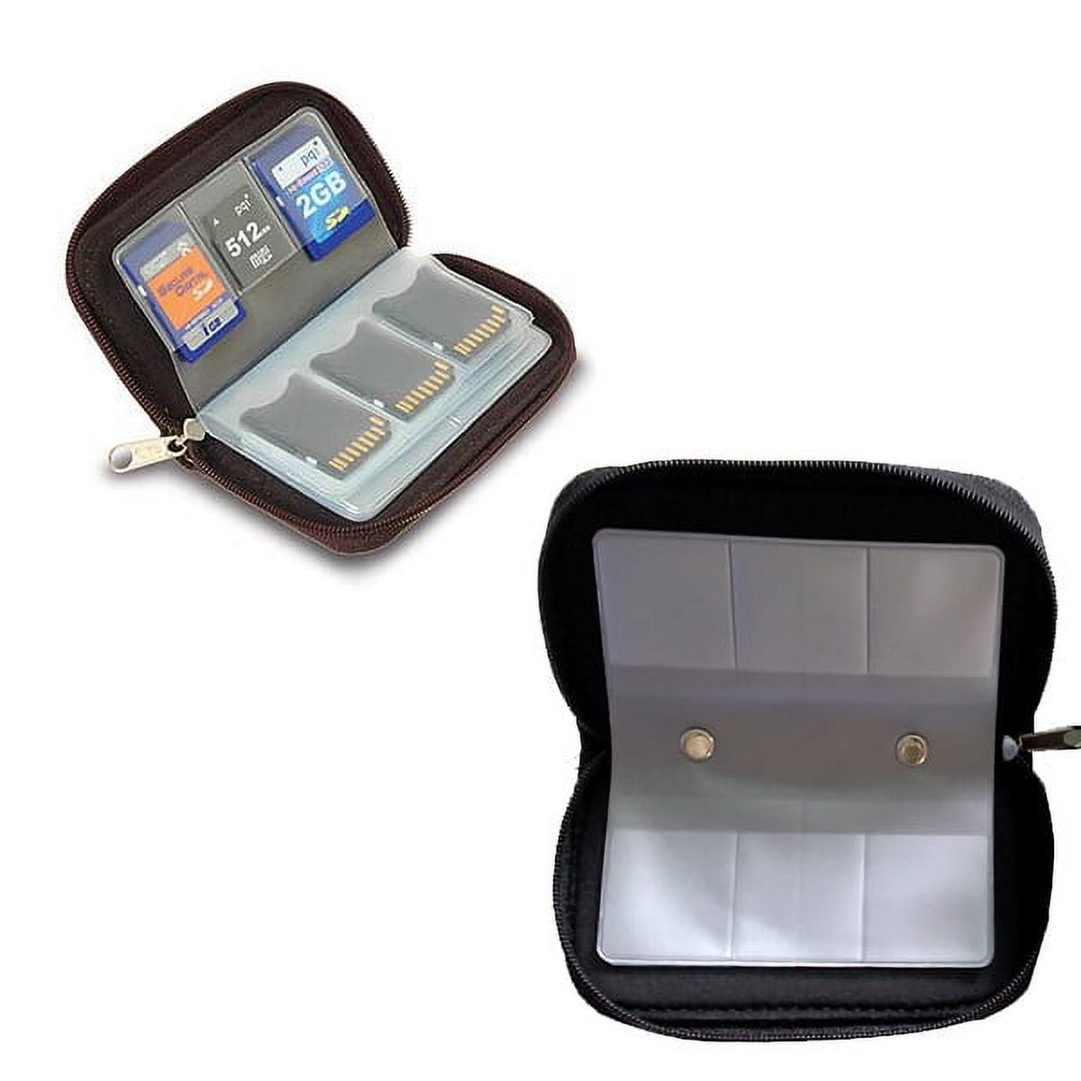 Gonyden Memory Bag Memory Case Holder Memory Holder Case 22 Slots Case Pouch Holder for Memory ...