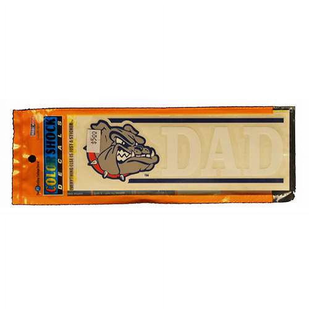 Gonzaga Bulldogs Decal - Mascot Logo W/ Dad - Walmart.com