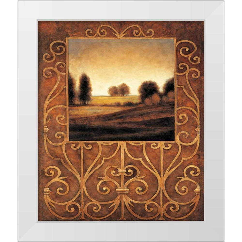 Gonzales, Andres 12x14 White Modern Wood Framed Museum Art Print Titled ...