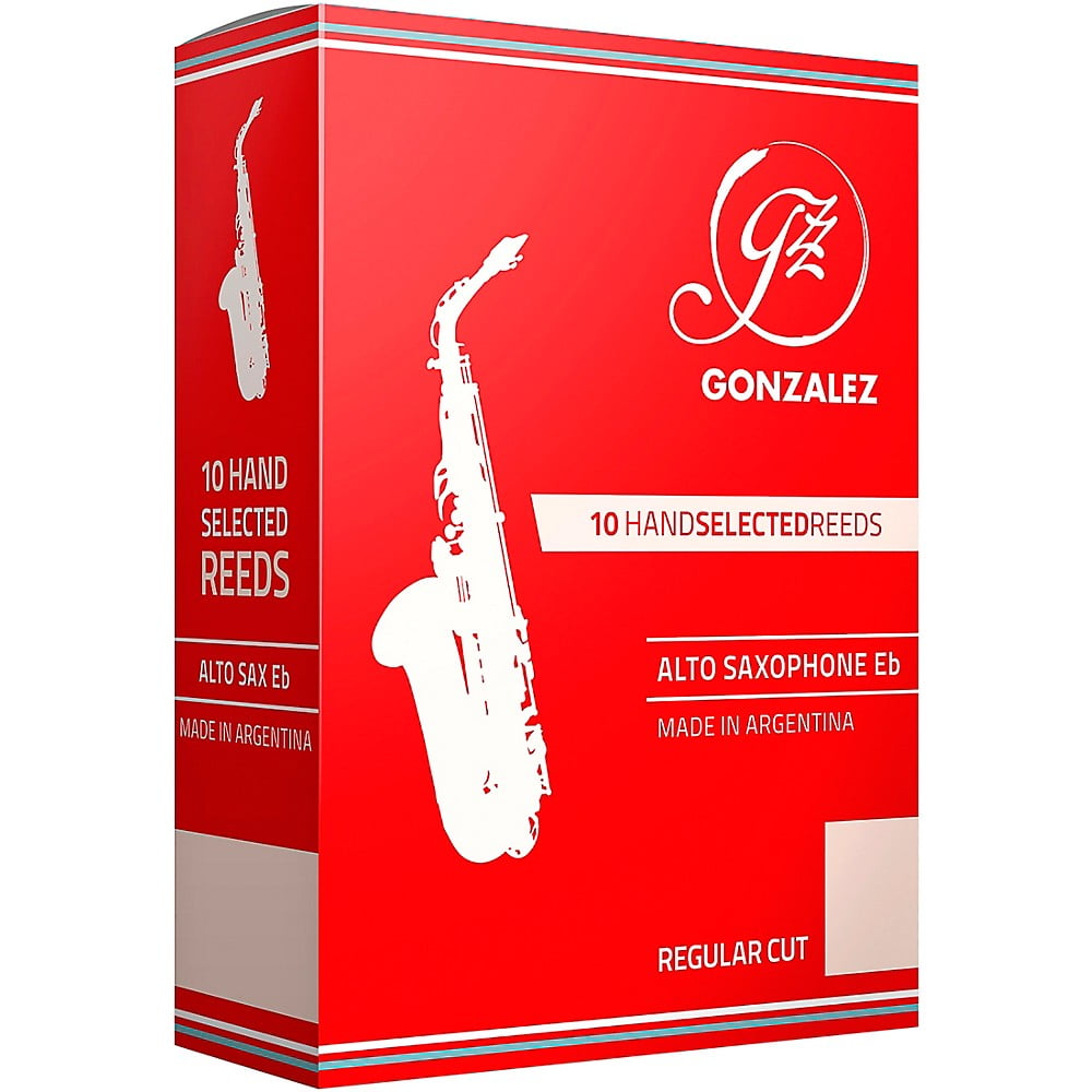 Gonzalez Alto Saxophone Reeds Strength 3.5 - Walmart.com