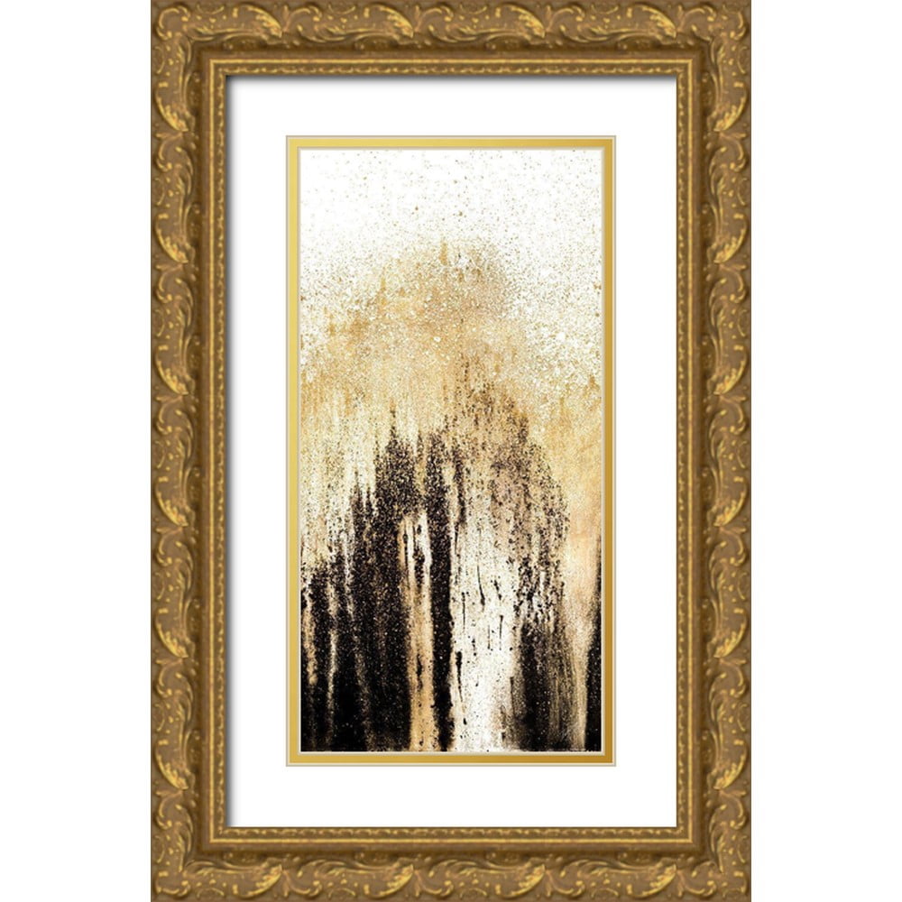 Gonzalez, Roberto 18x32 Gold Ornate Wood Framed with Double Matting ...