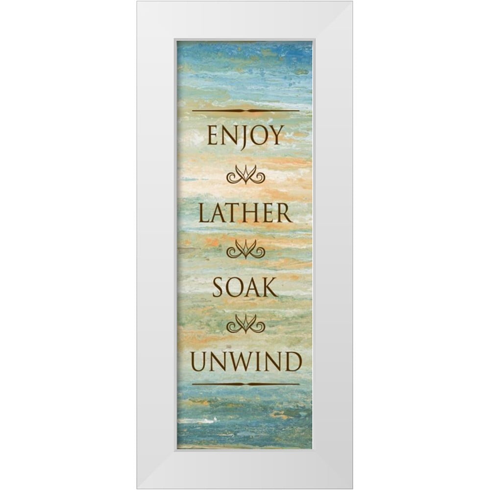 Gonzalez, Roberto 7x14 White Modern Wood Framed Museum Art Print Titled ...