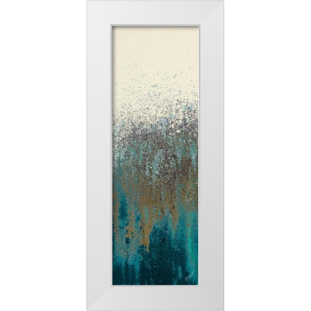 Gonzalez, Roberto 7x14 White Modern Wood Framed Museum Art Print Titled ...