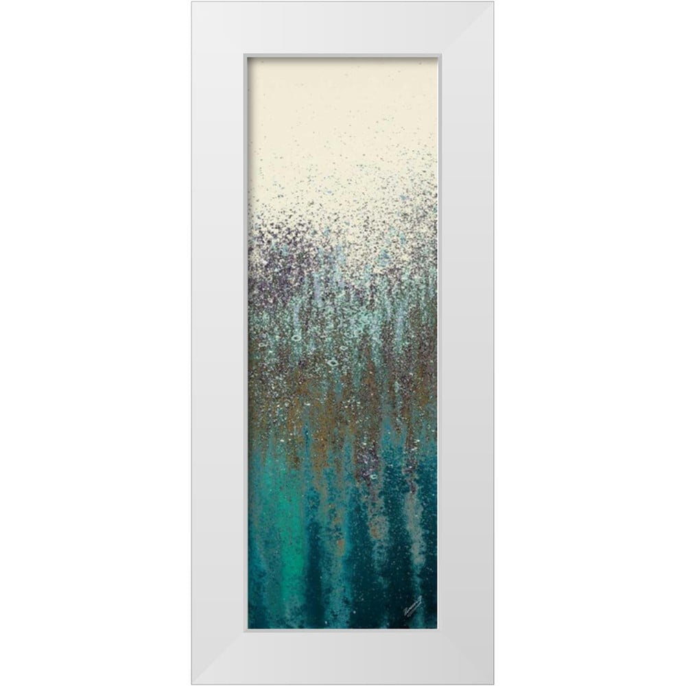 Gonzalez, Roberto 7x14 White Modern Wood Framed Museum Art Print Titled ...