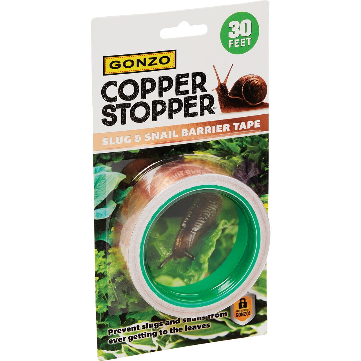 Gonzo Copper Stopper 1.75 In. x 30 Ft. Slug & Snail Copper Tape 9000 ...