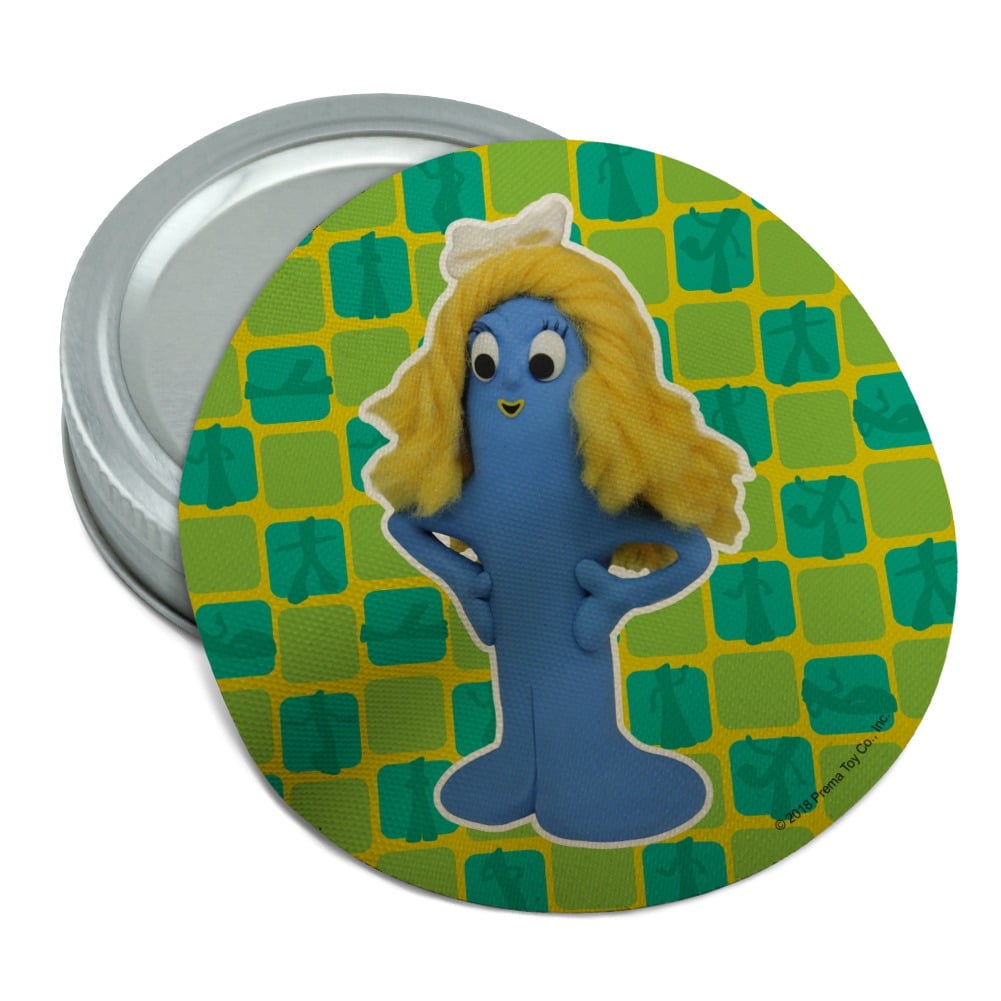 Goo Blue Mermaid Gumby Clay Art Round Rubber Non-Slip Jar Gripper Lid ...