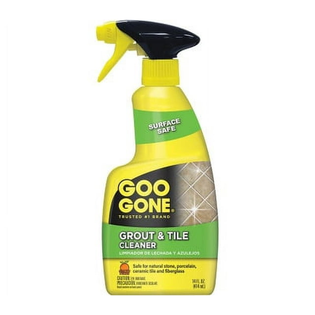 Goo Gone 2052 Grout and Tile Cleaner, 14 Ounce Bottle, Liquid, Citrus ...