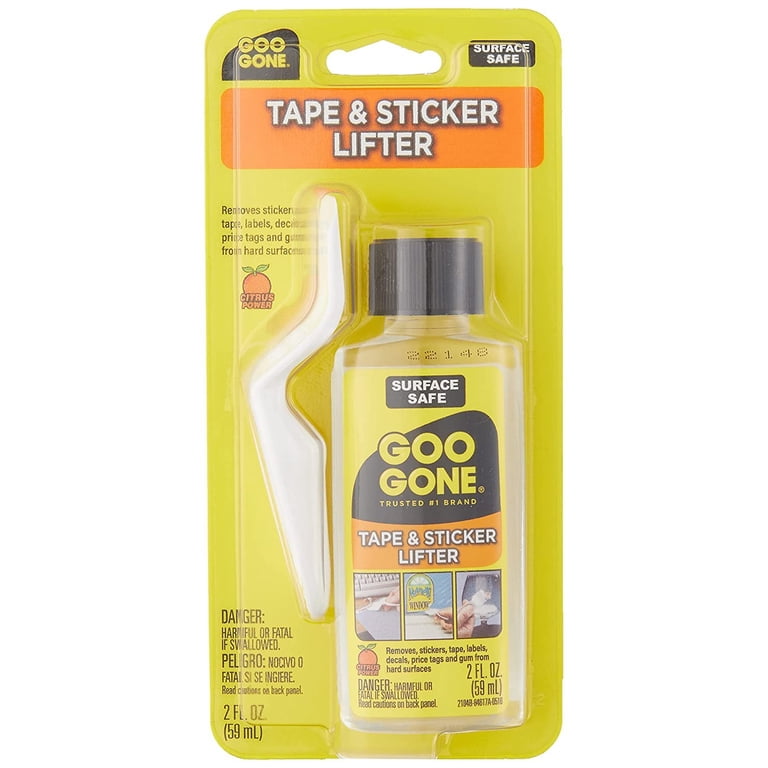 Goo Gone Automotive - Fast-Acting Sticker & Label Cleaner With Plastic ...