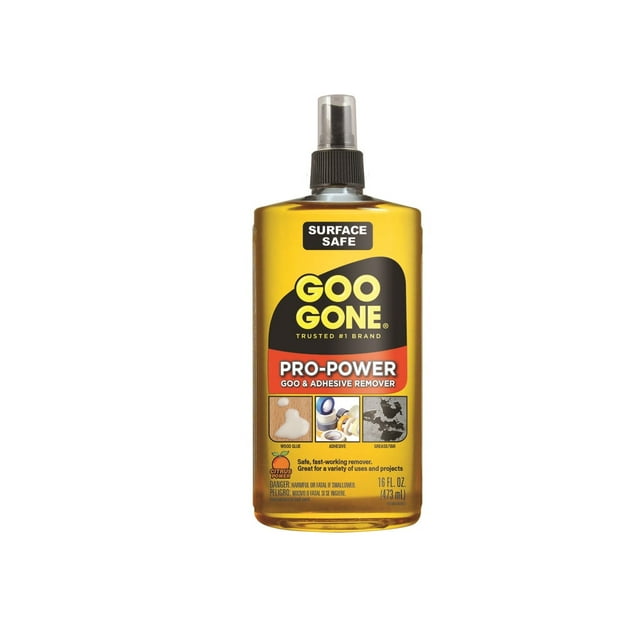 Goo Gone 2181 Pro-Power Goo and Adhesive Remover, 16 Oz, Each - Walmart.com