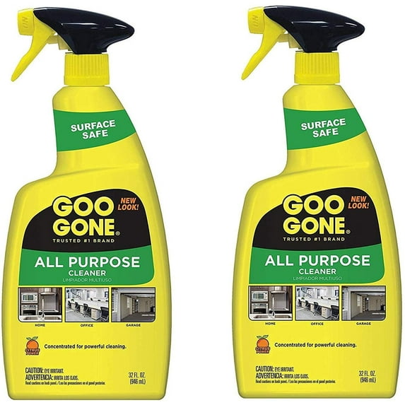 Goo Gone All-Purpose Cleaner - 32 Ounce - Removes Dirt, Grease, Grime ...