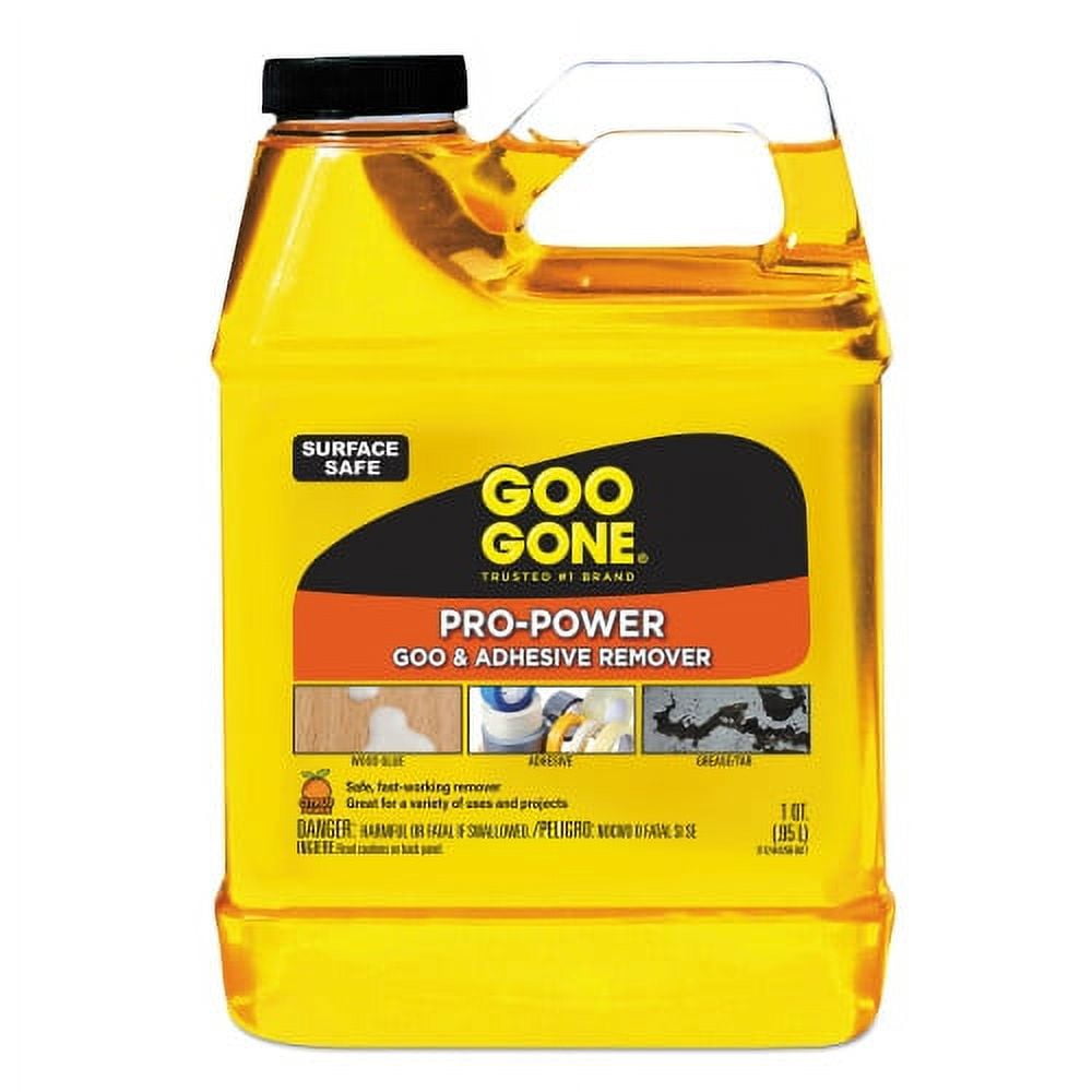 Goo Gone Pro-Power Cleaner, Citrus Scent, 1 qt Bottle, 6/Carton, Each ...