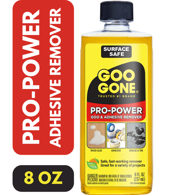 Goo Gone Pro-Power Goo & Adhesive Remover, 8 oz - Walmart.com