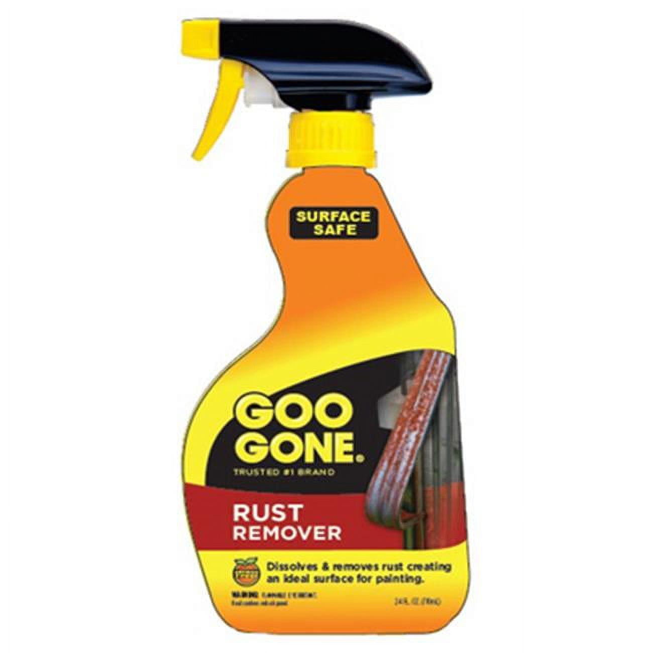 Goo Gone Rust Remover - Outdoor and Indoor Metal Rusting Remover- 24 fl ...