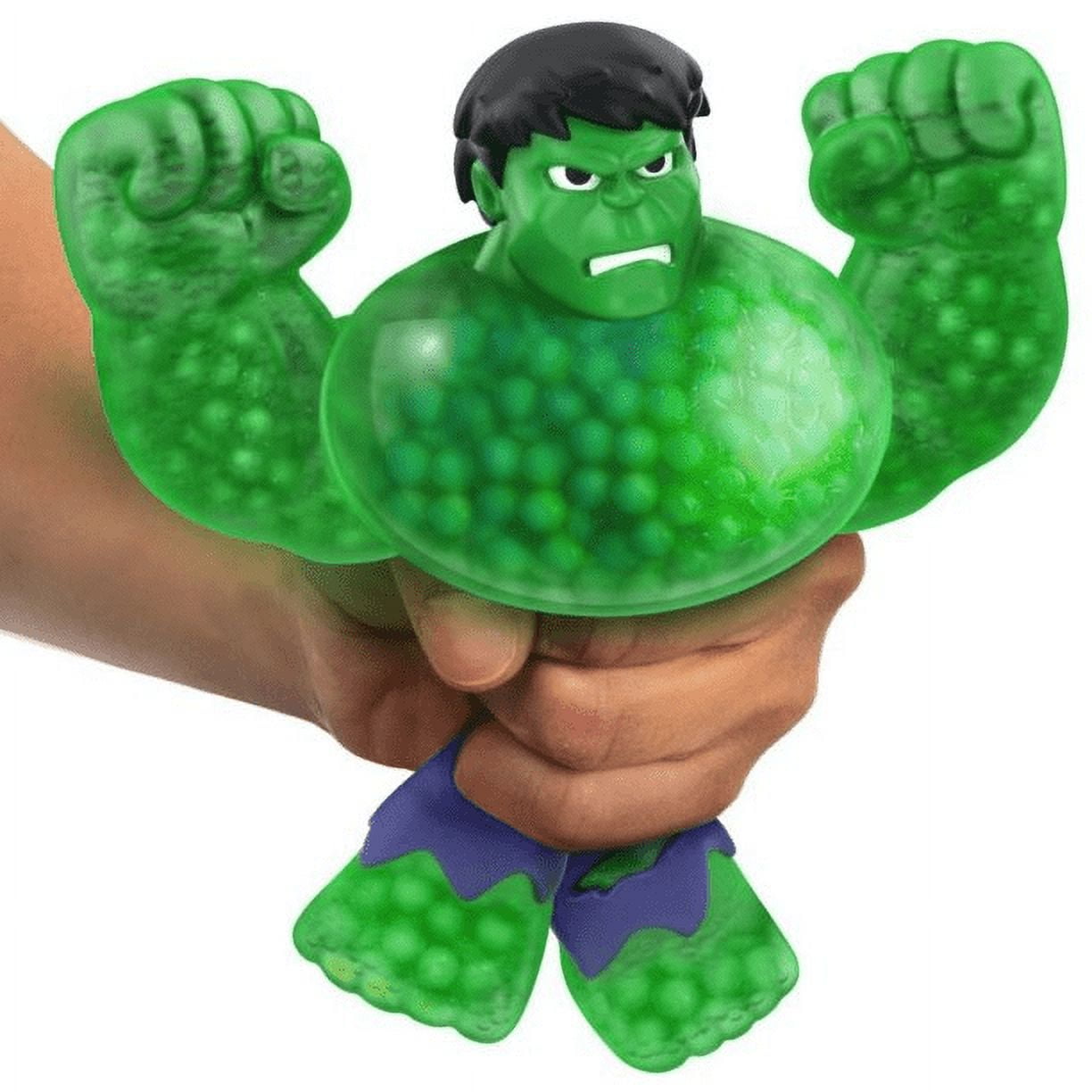 Heroes of Goo Jit Zu The Incredible Hulk 4.5'' Crunchy Action Figure ...