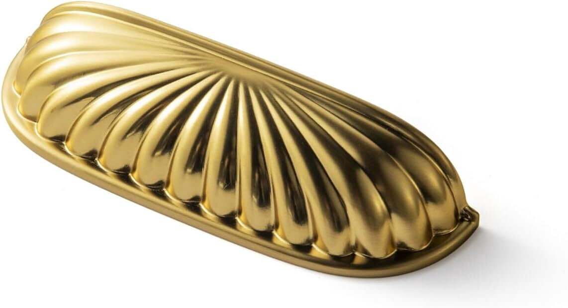 Goo-Ki 12 Pack 2.5"(64mm) Hole Center Brushed Gold Kitchen Cabinet ...