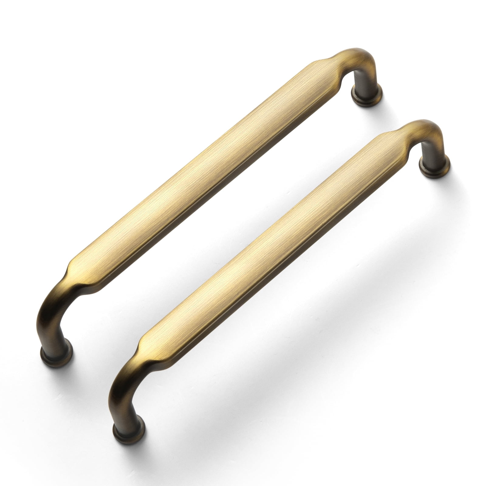 Goo-Ki 12 Pack 5''(128mm) Hole Center Brushed Bronze Cabinet Pulls ...