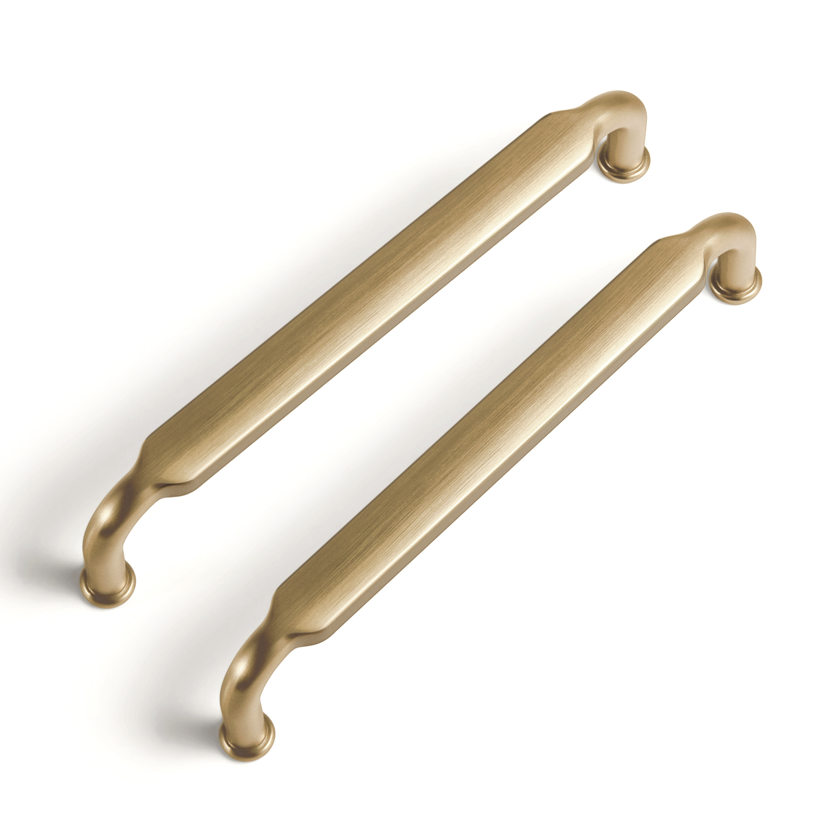 Goo-Ki 12 Pack 5" Hole Center Champagne Bronze Kitchen Cabinet Handles ...