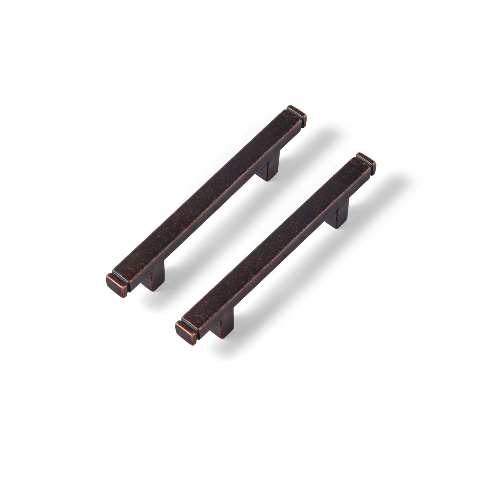 Goo-Ki 12-Pack Antique Oil Rubbed Bronze Drawer Handles 3 in (76mm ...
