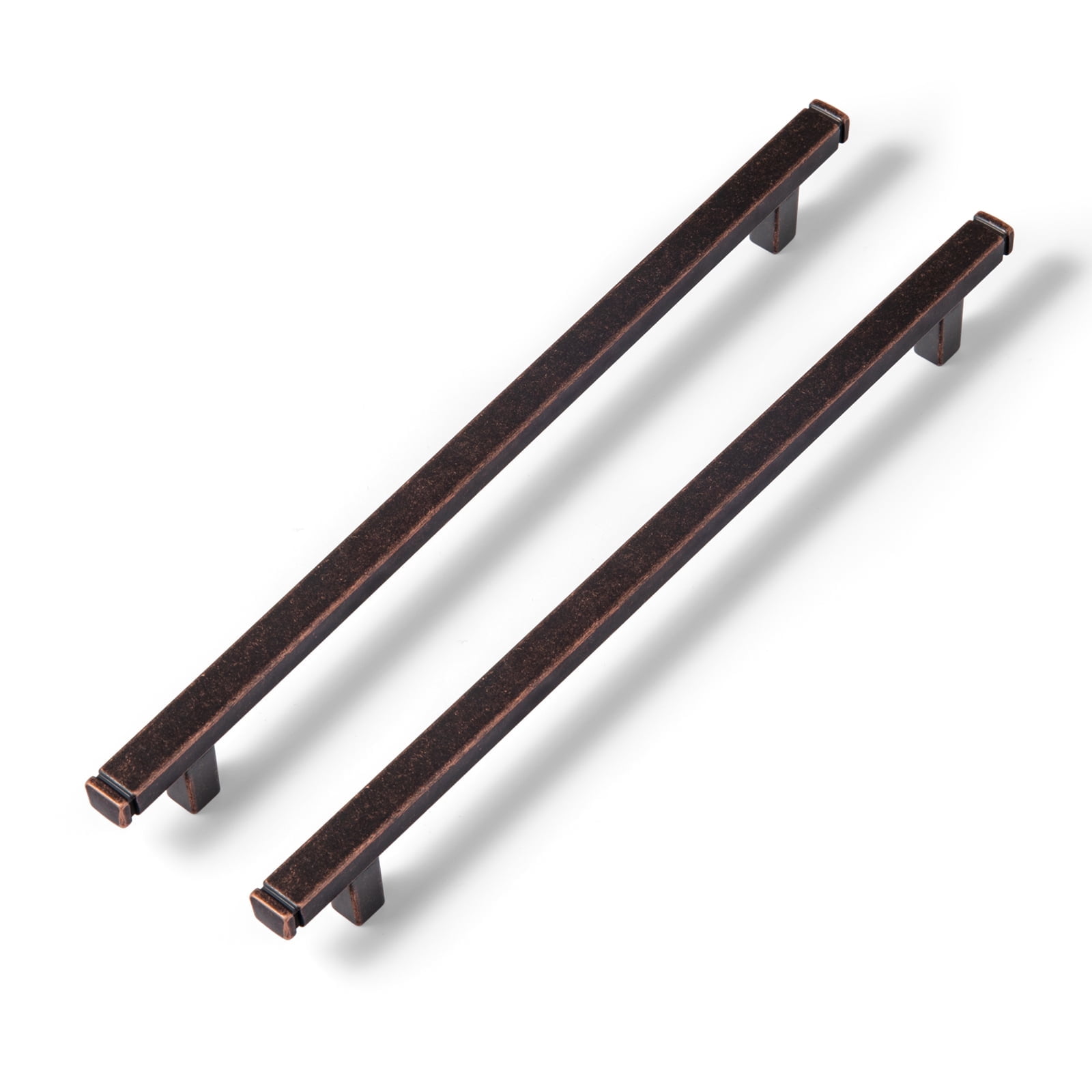 Goo-Ki 12-Pack Antique Oil Rubbed Bronze Drawer Handles 7.6 in (192mm ...