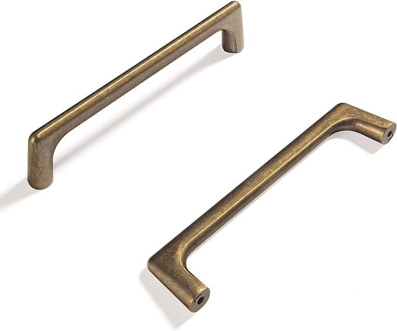 Goo-Ki 6 Pack 3"(76mm) Hole Center Cabinet Pulls Antique Brass Cabinet ...