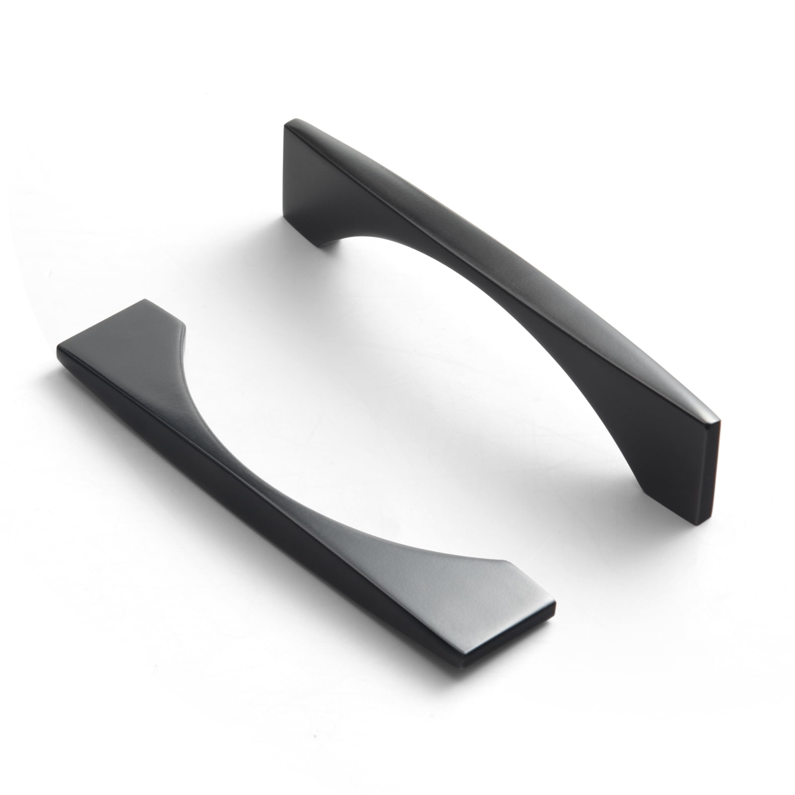 Goo-Ki 6 Pack Cabinet Handles 3.8"Hole Center Drawer Pulls Matte Black ...