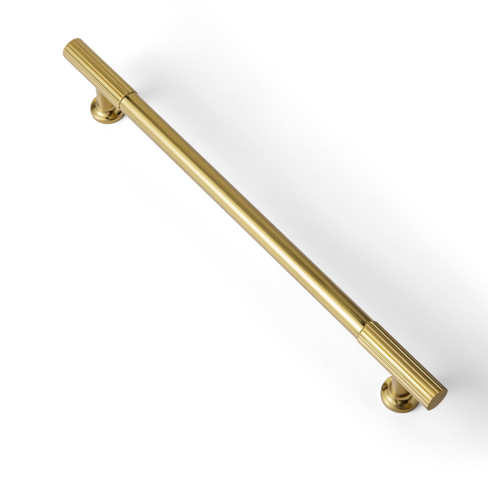 Goo-Ki 7.6''(192mm) Hole Center Brushed Gold Zinc Alloy Cabinet Handles ...