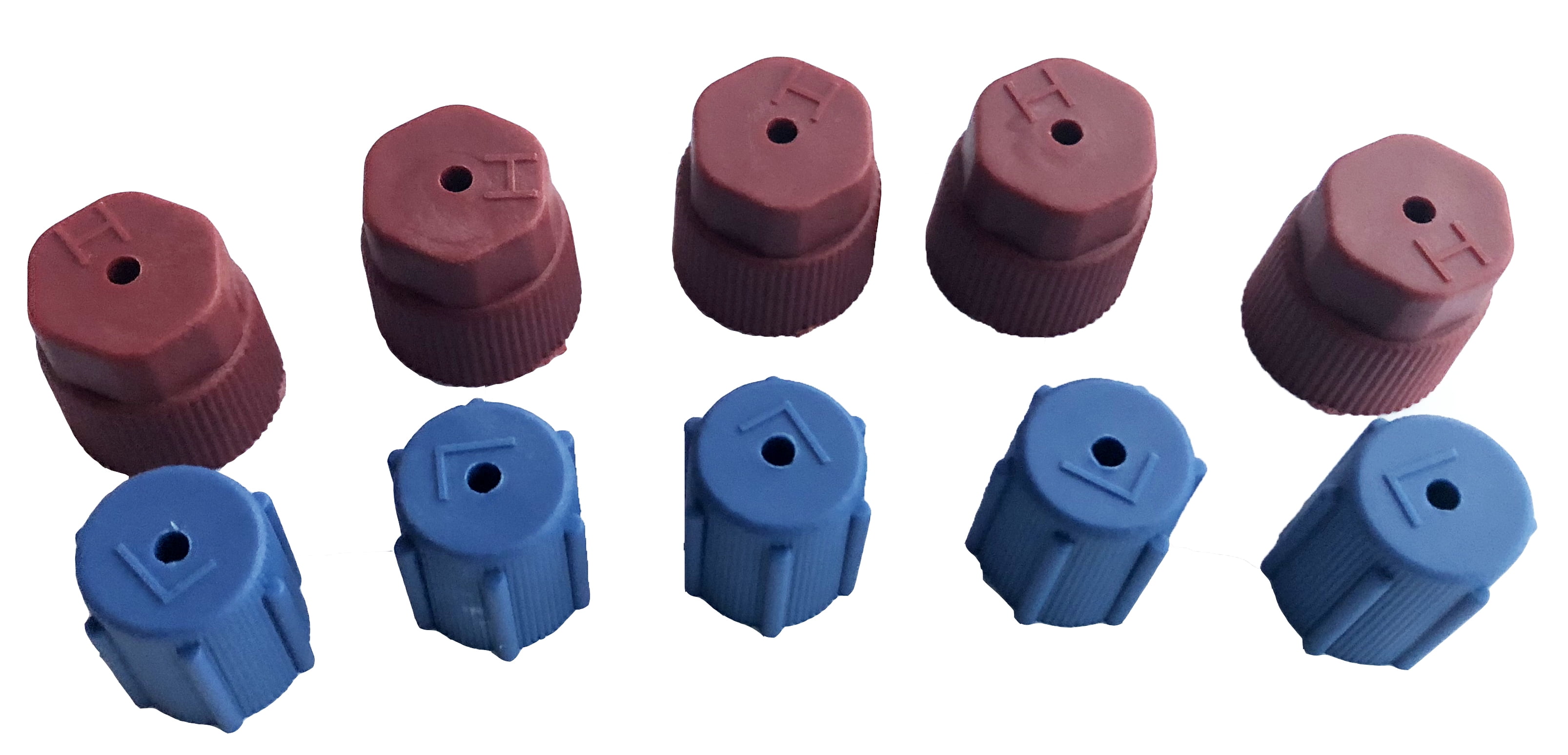 GooMeng R134a 5 Blue Low 13mm & 5 Red High 16mm Air Conditioning ...
