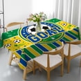 GooTPa 2026 World Soccer Tablecloth, Brazil Soccer Goal Celebration ...