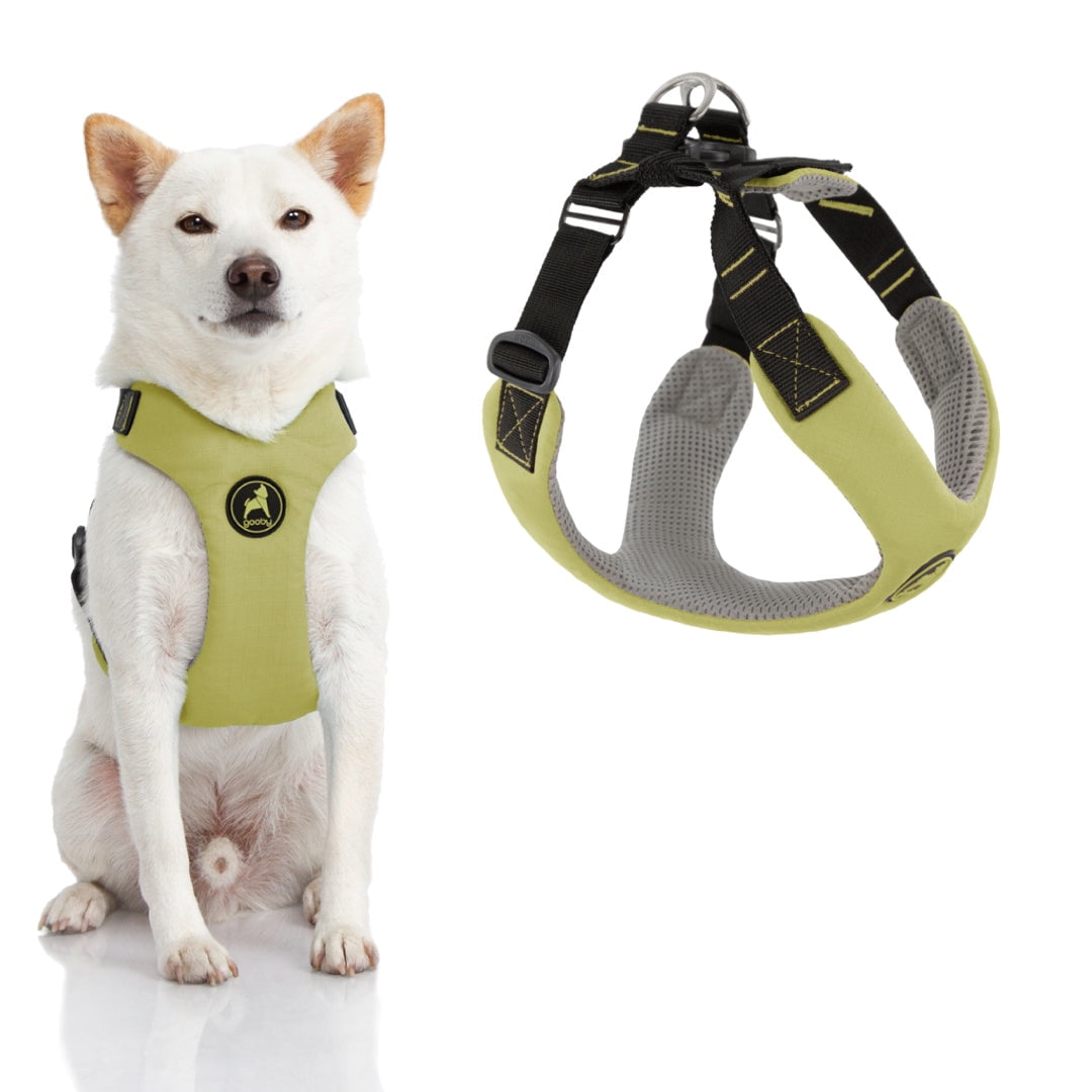 Gooby Convertible Z Harness - Green, Small - Flexible and Shock ...