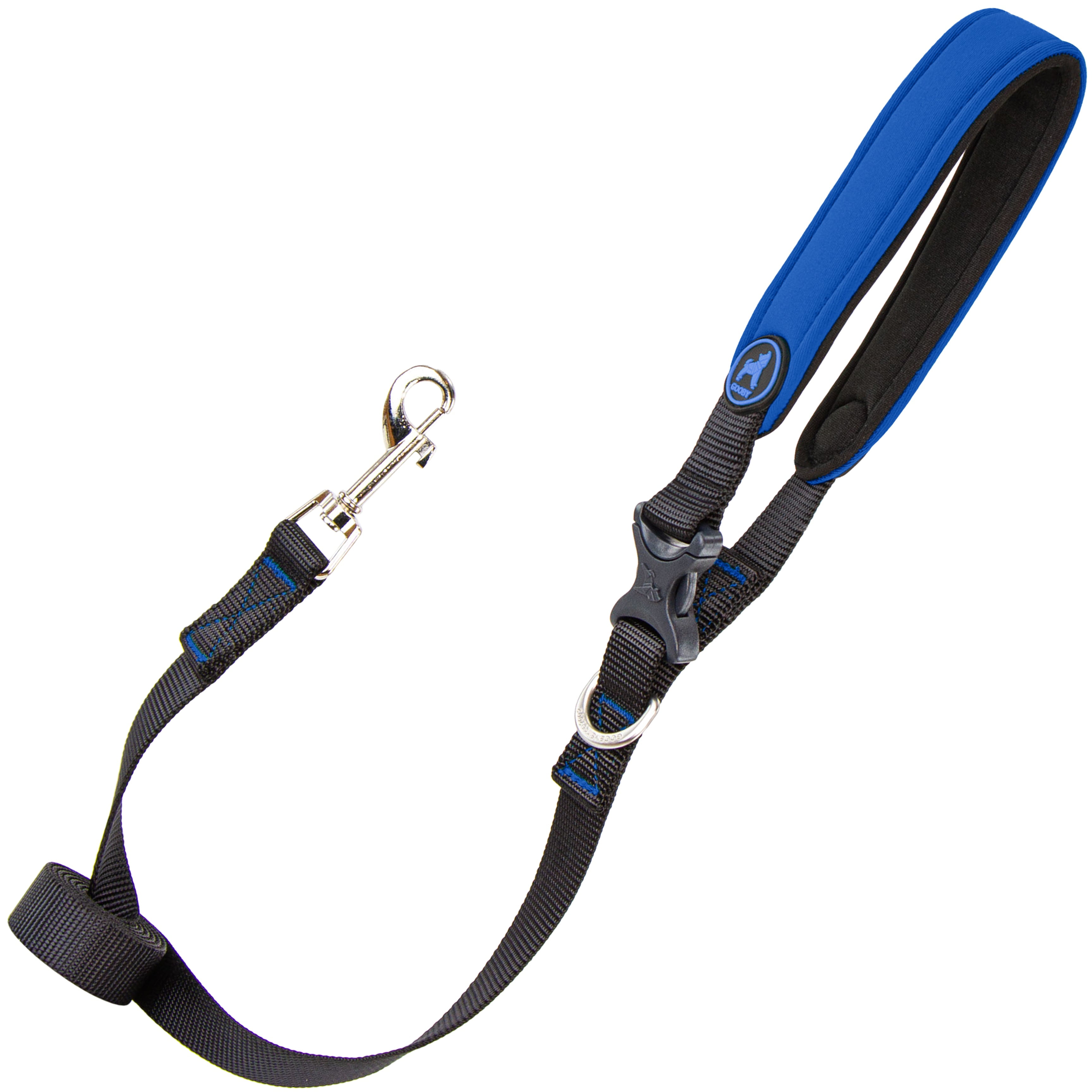 Gooby Escape Free Sport Leash - Blue, 4 FT - Padded Detachable Handle ...