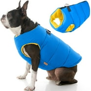 Gooby Zip Up Fleece Dog Sweater - Turquoise, Large - Warm Pullover ...